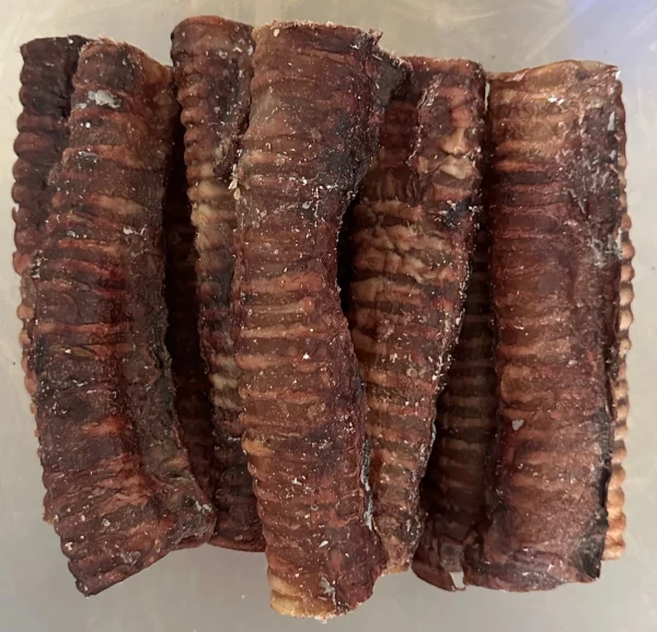 Moo Tubes – Beef Trachea - 1kg Bag - Jordan Dog Training